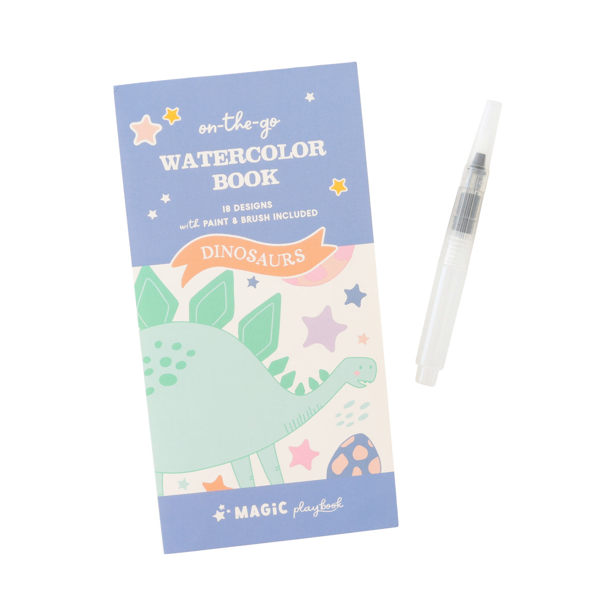 Dinosaurs Pocket Watercolor Book – Magic Playbook