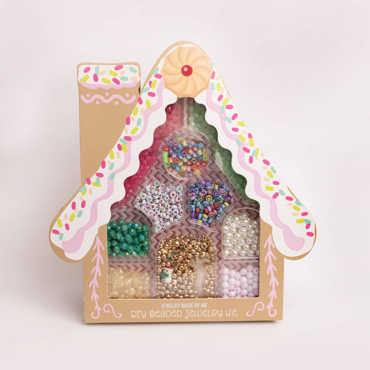 Gingerbread House DIY Letter Bead Kit – Magic Playbook