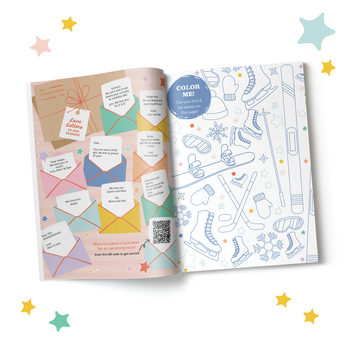 Send a Personalized Message in Magic Playbook Magazine
