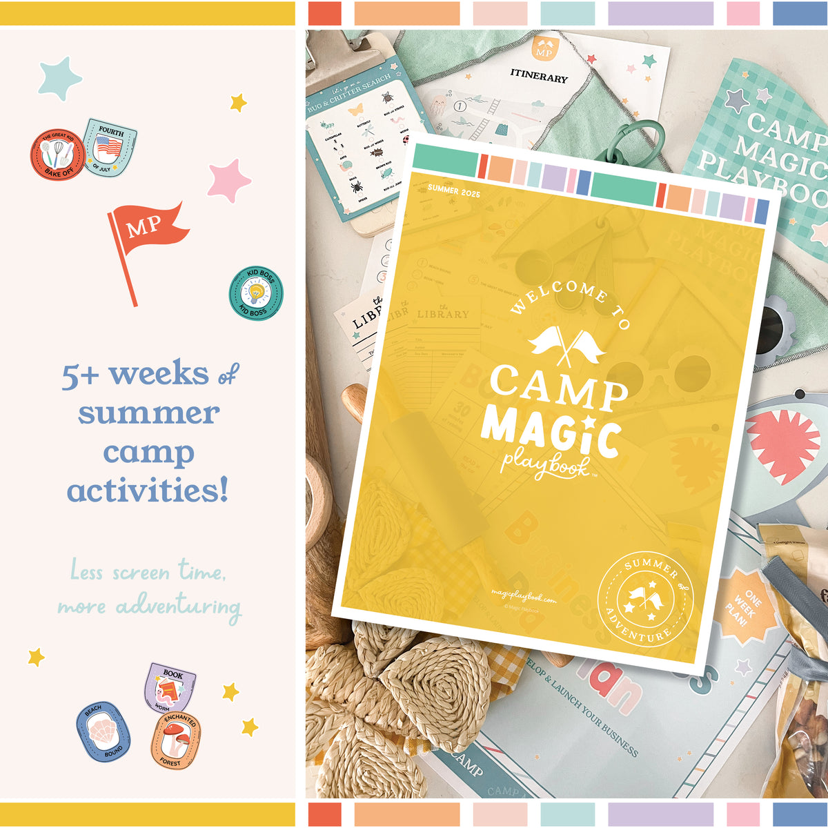 Camp Magic Playbook – Virtual Summer Camp for Kids Ages 3–10