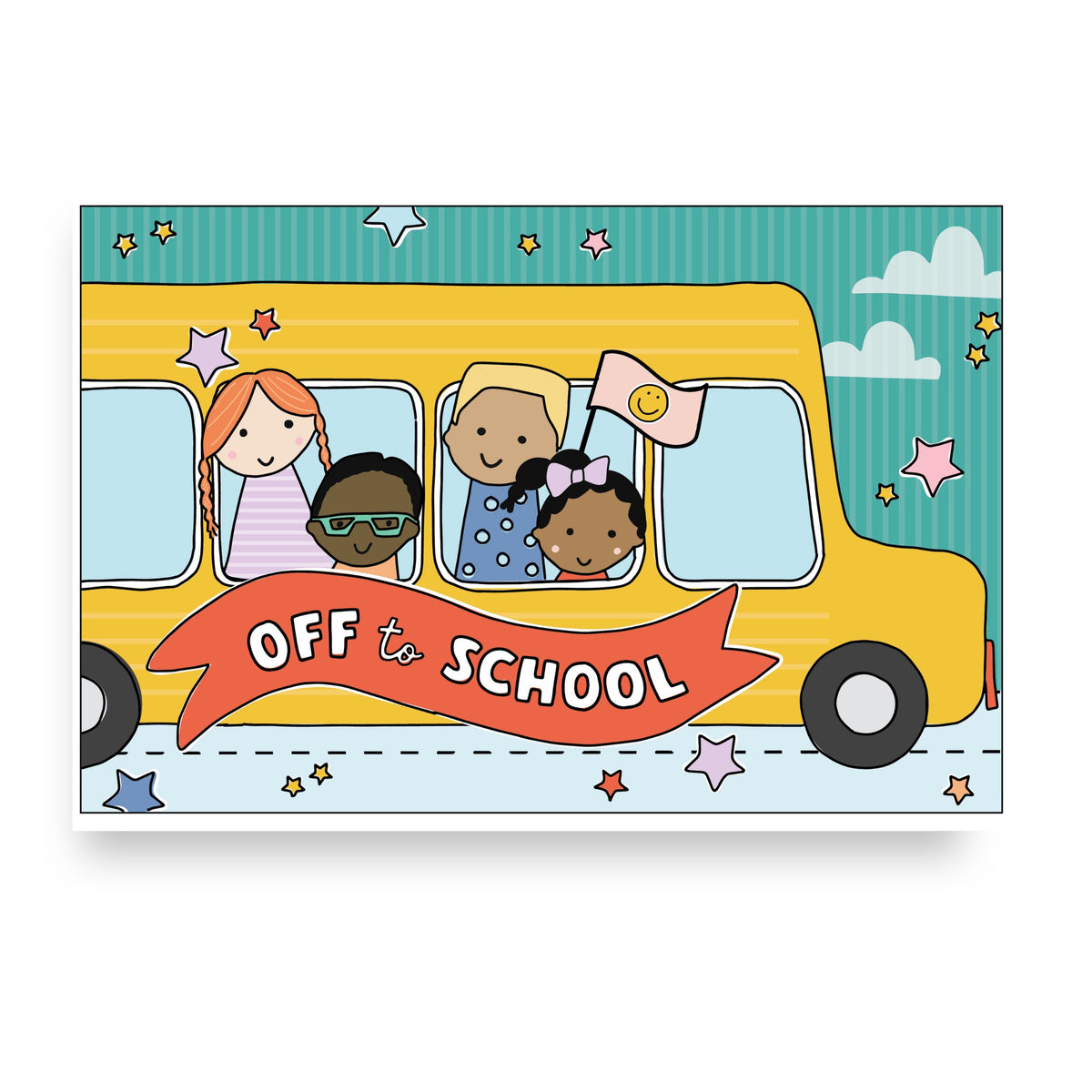 Back to School Bus Inspired Play Poster™ – Magic Playbook