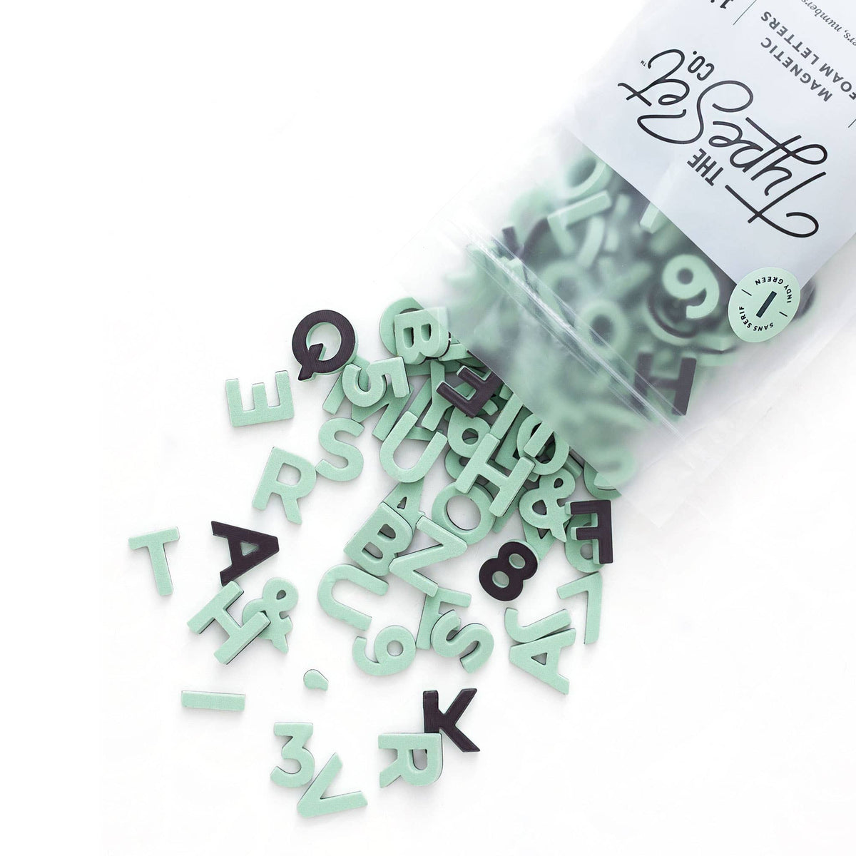 Mint Green Magnetic Letters – Magic Playbook